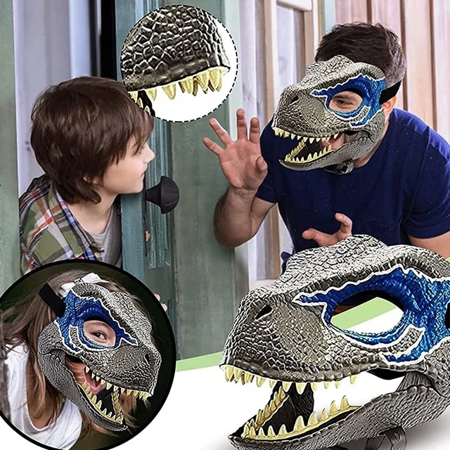 dinosaur masquerade mask