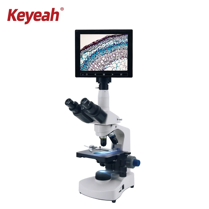 Professional-Laboratory-Biological-HD-Microscope-40X-1600X-Dark-Field ...