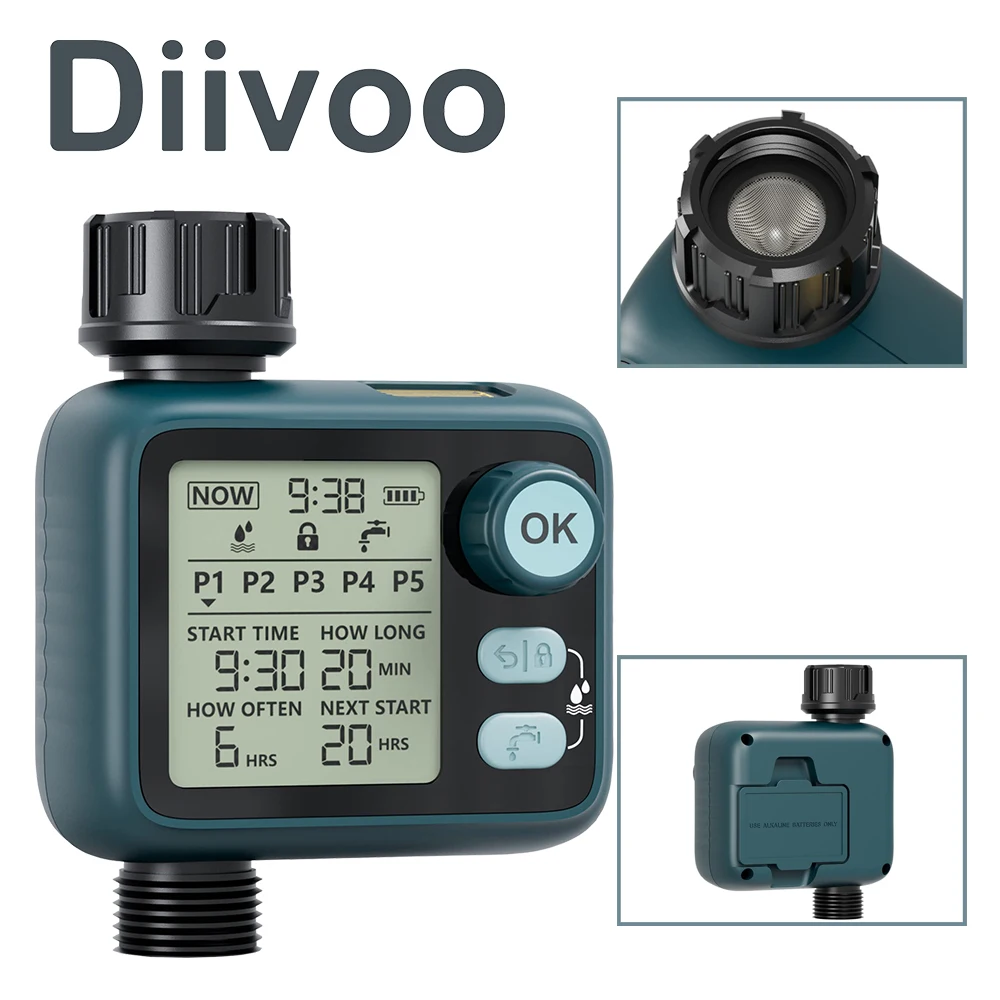 Large-Screen-Display-Garden-Watering-Timer-Irrigation-Controller ...