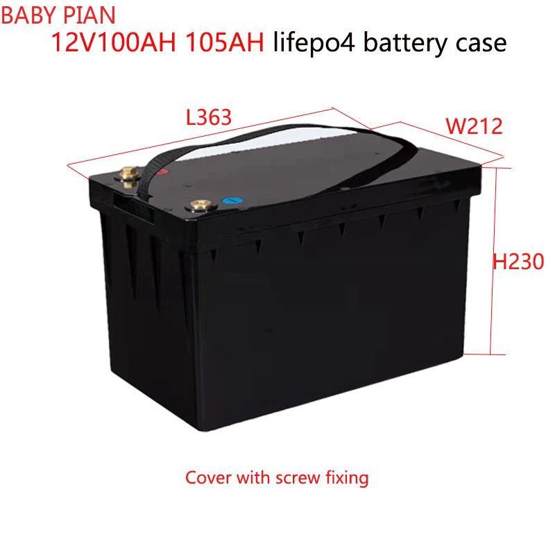 12V-24V-Lifepo4-Battery-Case-80AH-100AH-105AH-120AH-Solar-Lifepo4 ...