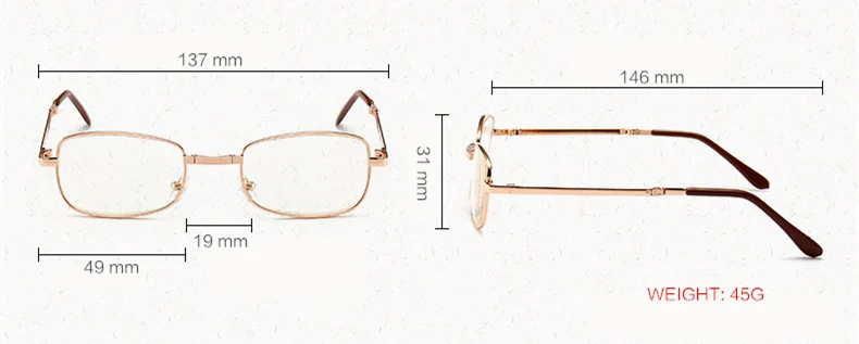 Lunettes de lecture pliables pour femmes hypermétropie en métal ...
