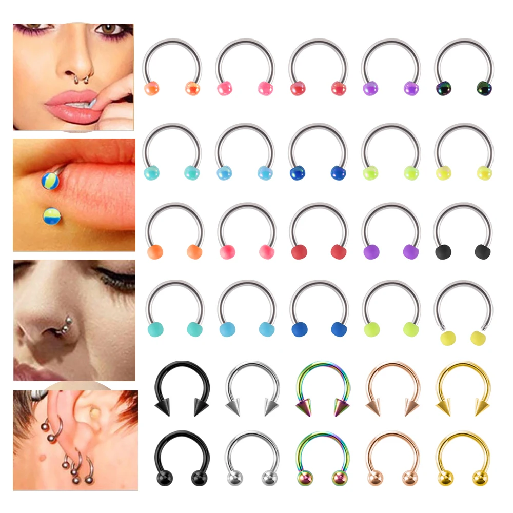 Types Of Lip Piercings Chart