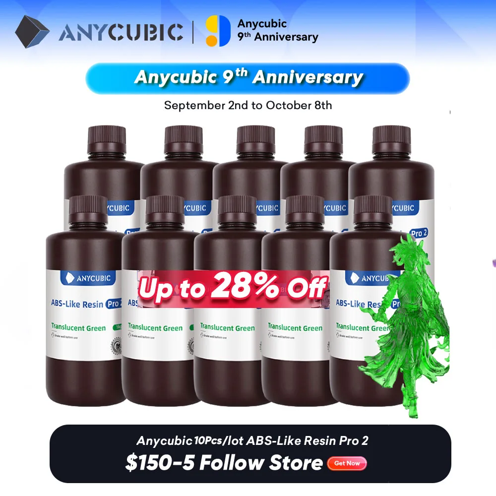 Anycubic-ABS-Like-Resin-Pro-2-3D-Printer-Rapid-UV-Curing-405nm ...
