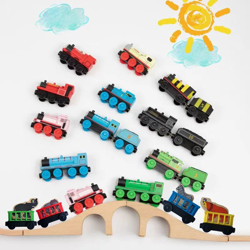 NEW Thomas Trains And Friends Wooden Train Thomas Pocket Toy Model ...
