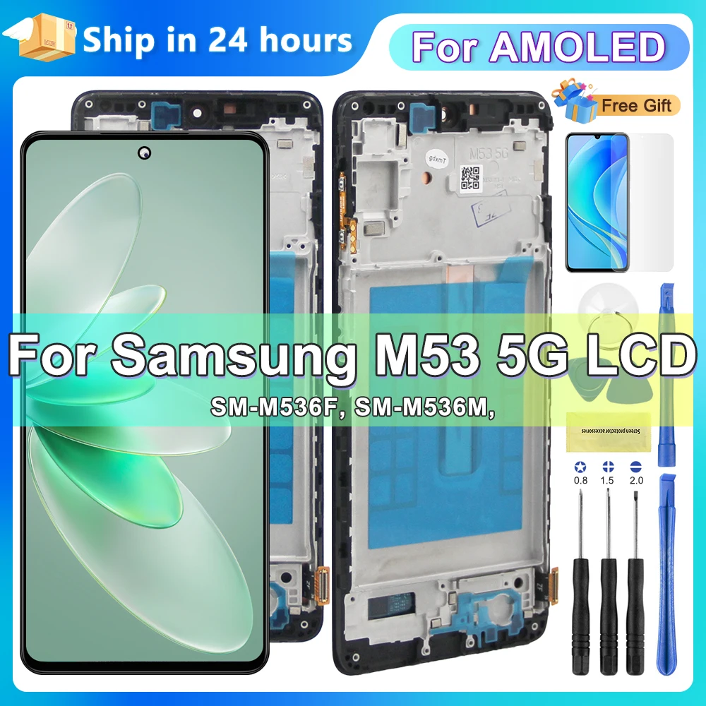 6-7-AMOLED-For-Samsung-Galaxy-M53-5G-Replacement-Display-For-Samsung ...