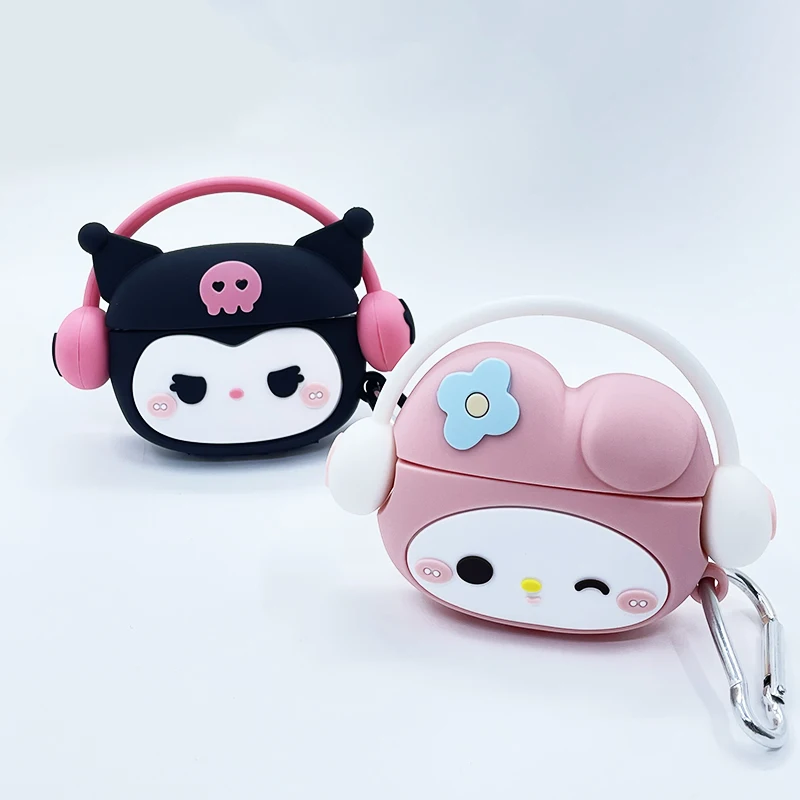 MINISO-Bluetooth-Earphone-3D-Silicone-Case-For-Airpods-2-3-Protective ...