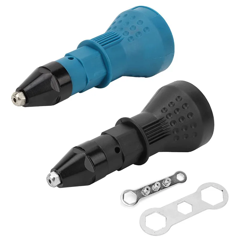 Electric-Rivet-Gun-Head-Riveting-Tool-Adapter-Insert-Cordless-Drill ...