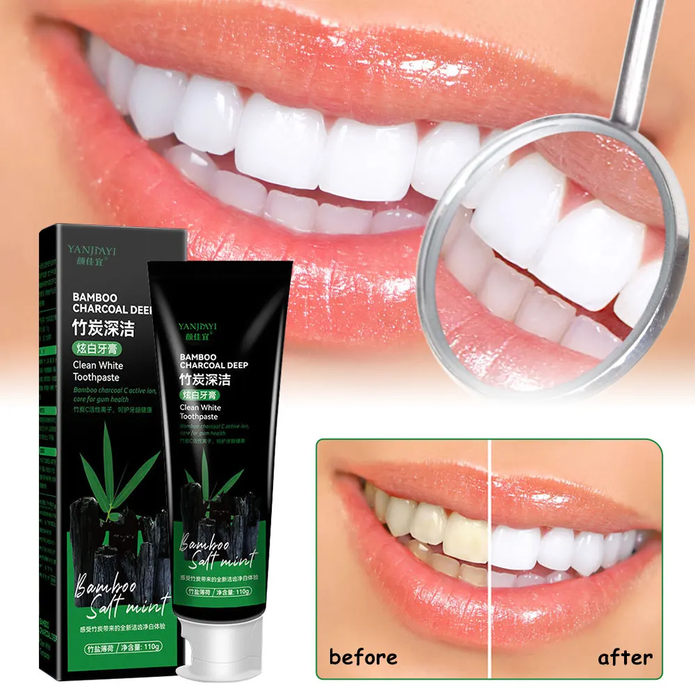 Activated Carbon Bamboo Charcoal Toothpaste 110G| | - AliExpress
