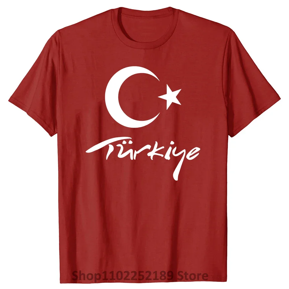 Turkey-National-Flag-T-Shirt-Men-TUR-T-shirts-Nation-Team-Cotton-Fans ...