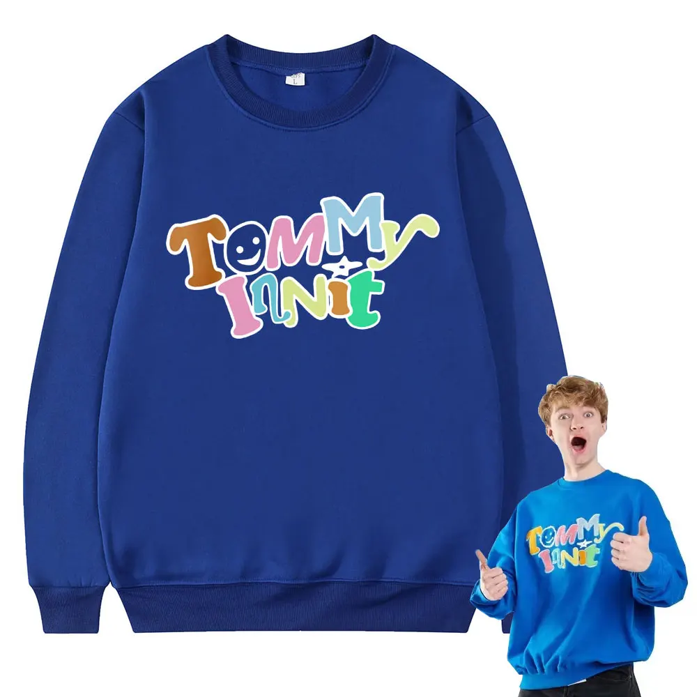 TommyInnit-Merch-Blue-Cosplay-Hoodie-Dream-Team-SMP-MCYT-Pullover-Merch ...