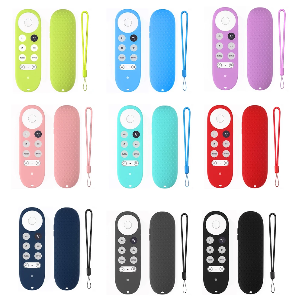 Non-slip-Soft-Silicone-Case-For-Chromecast-Remote-Control-Protective ...