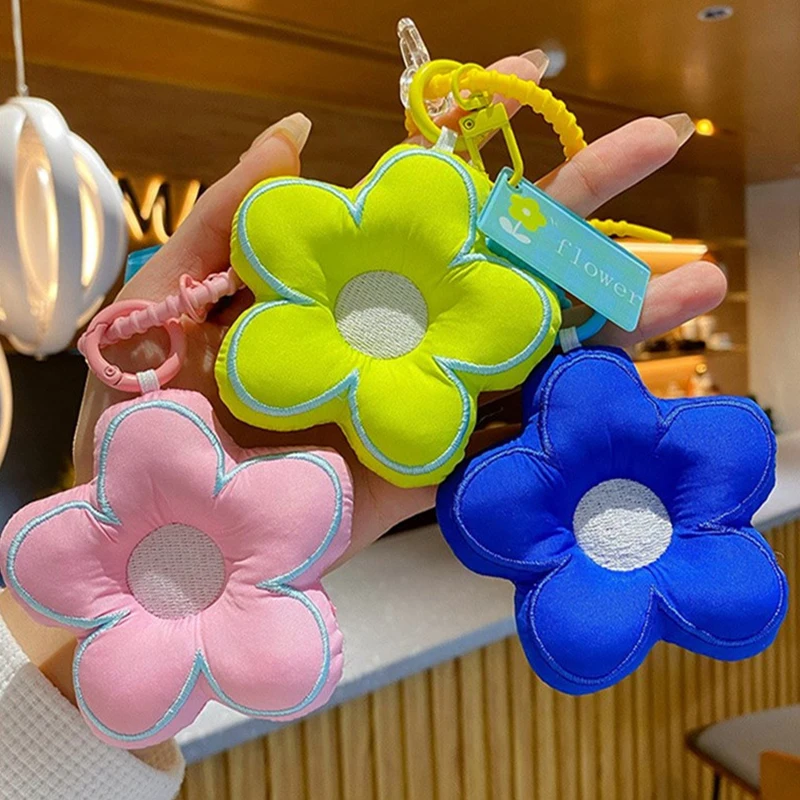 Lovely Lanyard Flower Keychain On The Phone Accessories Cute Backpack ...