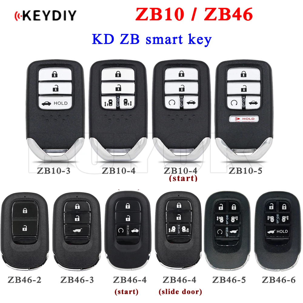 KEYDIY ZB Series Remote ZB10-2 ZB10-3 ZB10-4 ZB10-5 ZB46-2 ZB46-3 ZB46 ...