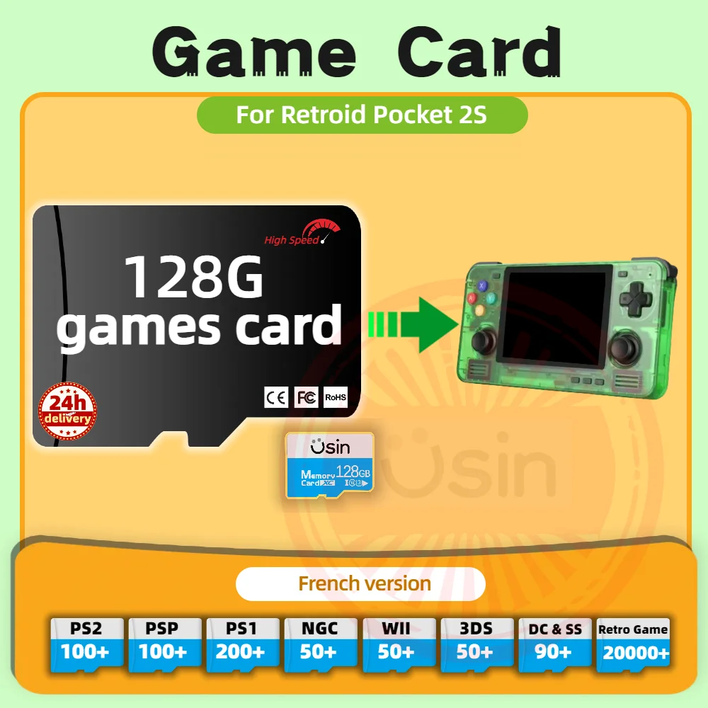 SD-Game-Card-For-Retroid-Pocket-2S-5-French-Ver-Retro-PS2-PSP-Games ...