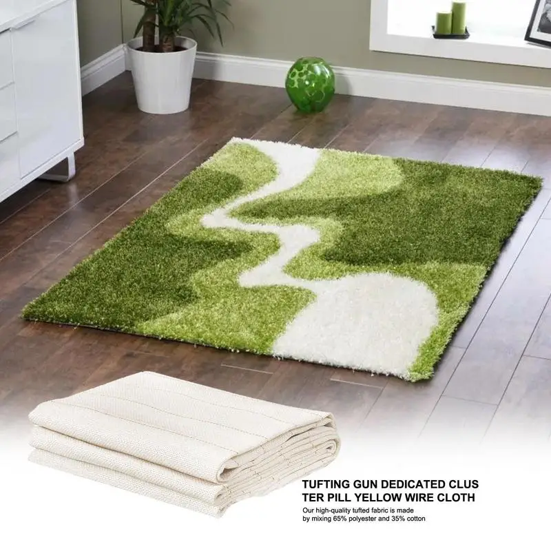 Punch Rug Lime