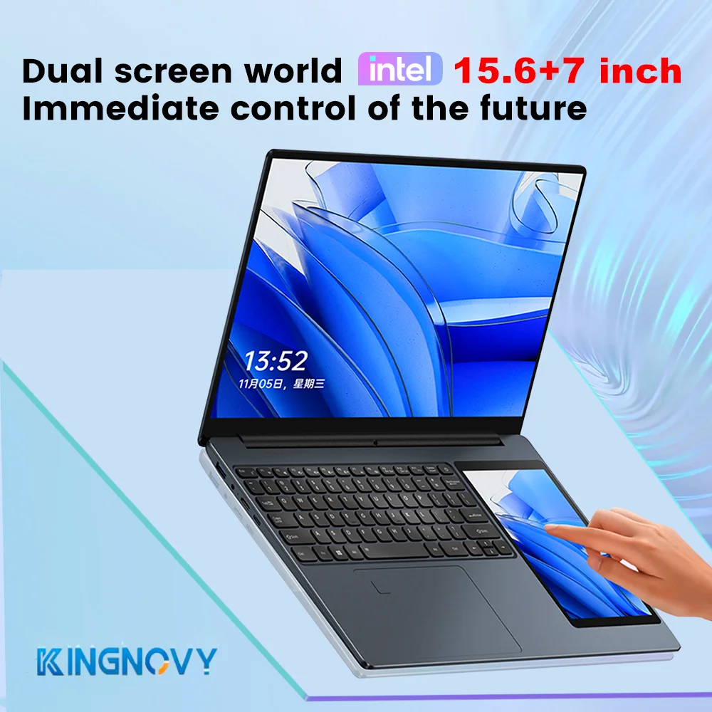 KingNovy-ordenador-port-til-con-pantalla-Dual-L10-Notebook-de-oficina ...