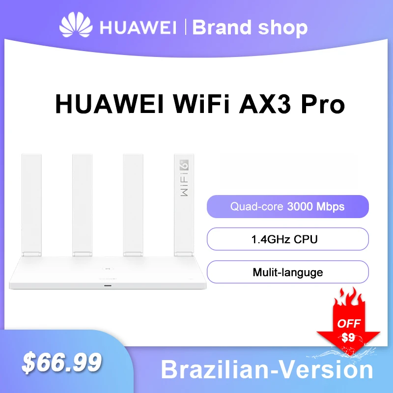 Original Huawei WIFI Router AX3 WIFI 6 Plus 3000Mbps Multi-User Huawei ...