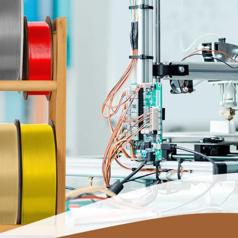 3D Printer Filament Storage Rack Spool Rolling Filaments Storage ...