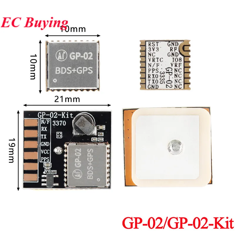 2pcs-1pc-GP-02-Kit-Development-Board-GP-02-Dual-Mode-BDS-GNSS-Timing ...