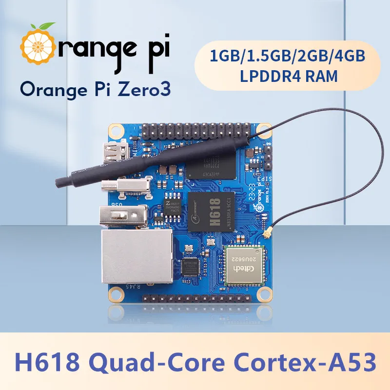 Orange Pi Zero 3 1GB za $19.83 / ~78zł - LowcyChin.pl