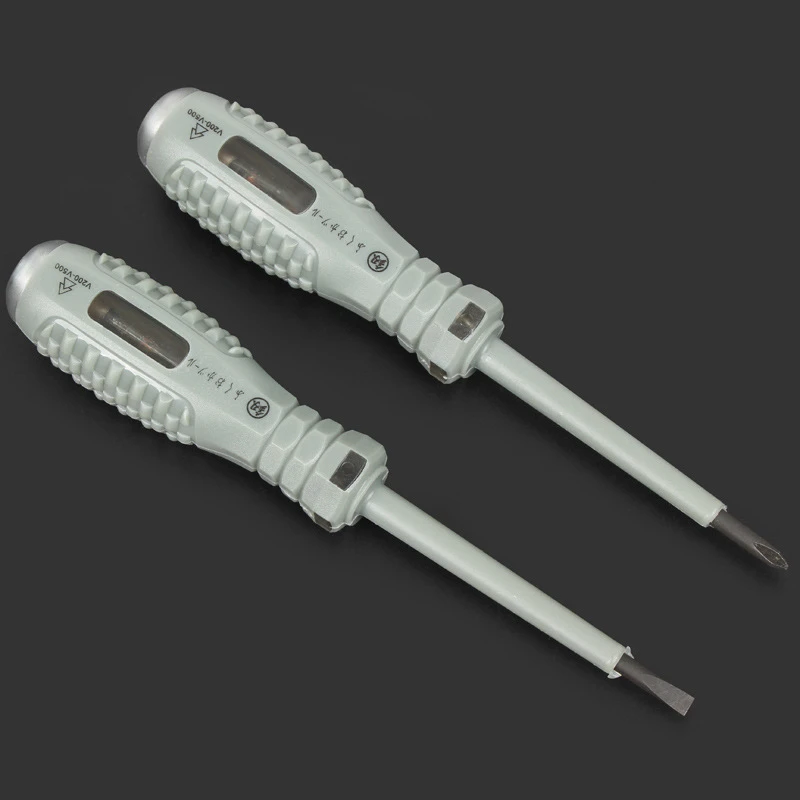 1-2X-Strong-Torque-Testing-Pen-Cross-Slotted-Screwdriver-Voltage-Test ...