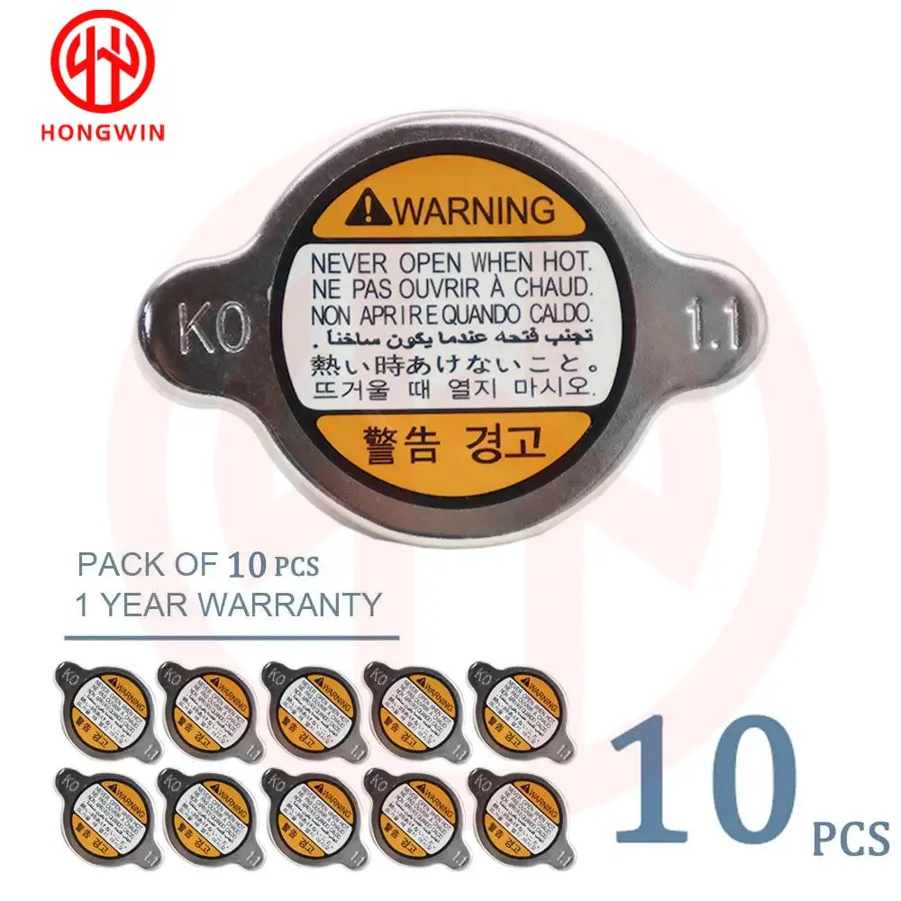 1/5/10PCS 1640154750 Sealing Coolant Radiator Cap 0.9 For Honda Toyota ...