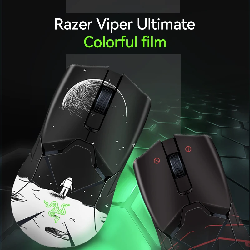 For-Razer-Viper-Ultimate-Mouse-wireless-Mouse-Grip-Tape-Skate-Handmade ...