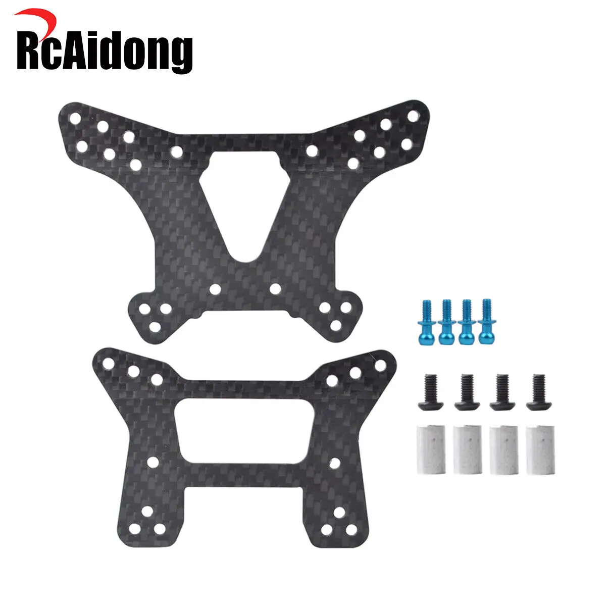 Shock-Towers-Front-Rear-Carbon-Damper-Stay-for-Tamiya-Top-Force-Top ...
