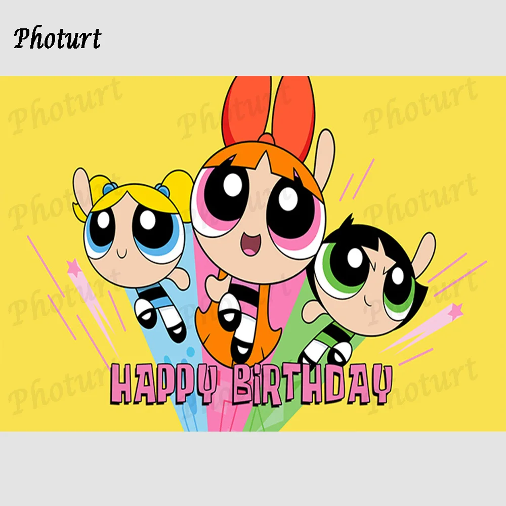 Powerpuff Girls Happy