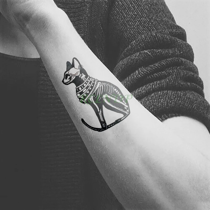 Gatto Egizio Tattoos 18,805,890 Egipcia Tattoo Illustrazioni Stock