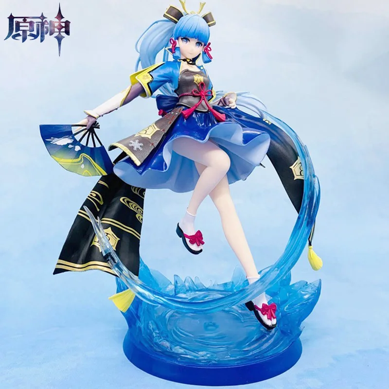 Genshin Impact figuras de Anime Kamisato Ayaka, estatua de Pvc, modelo ...