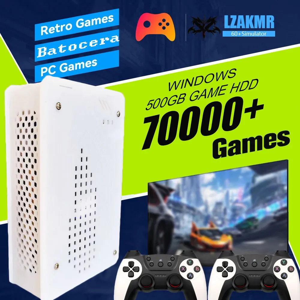 Super-consola-de-juegos-R3-PRO-Retro-500GB-HDD-para-juegos-Batocera ...