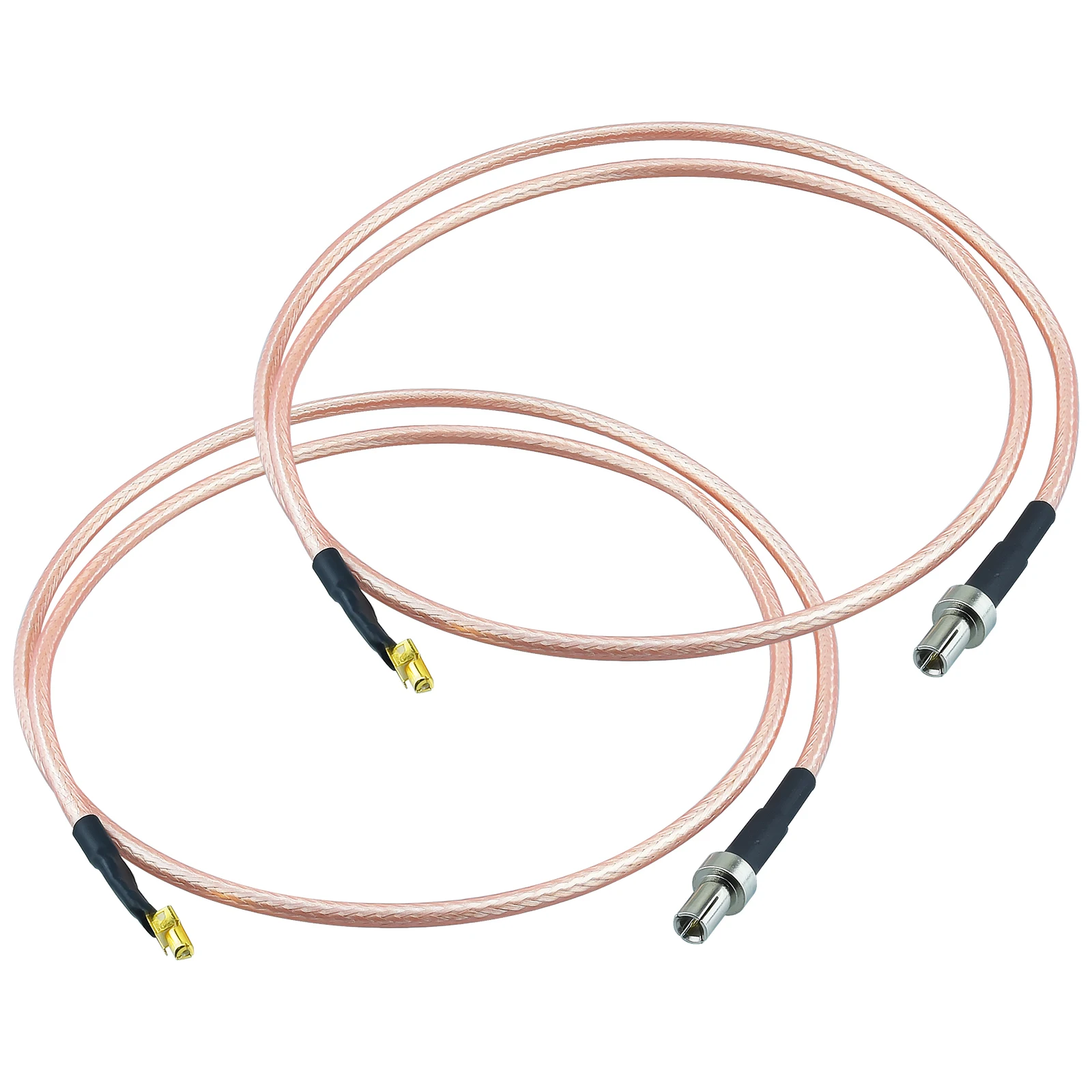 2-Piece-lot-TS9-CRC9-Adapter-TS9-Male-to-CRC9-Female-Connector-Splitter ...