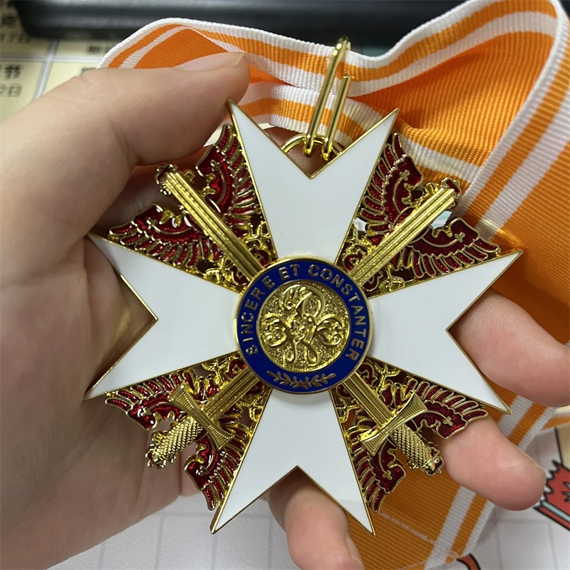 Advanced-Prussian-Cross-Red-Eagle-Medal-Replica-Classic-Military-Badge ...