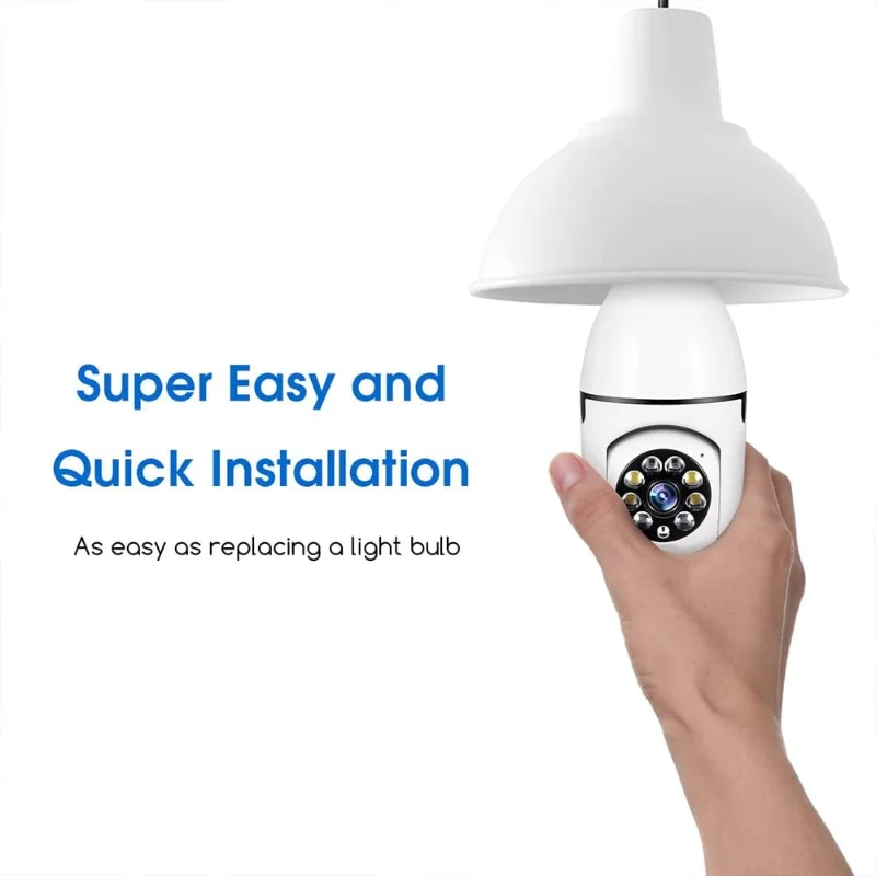 Light-Bulb-Camera-1080P-Wireless-E27-Security-Camera-WiFi-Surveillance ...