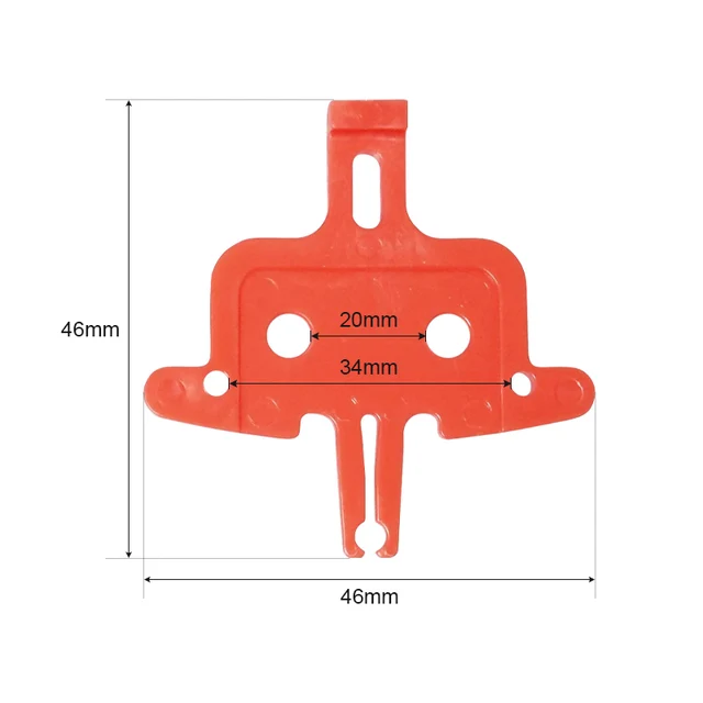 Bike Hydraulic Disc Brake Pads Spacer Insert Bicycle Brake Caliper Pad ...