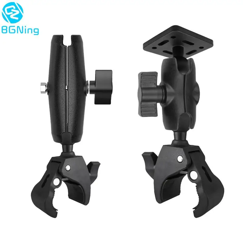 Tough-Claw Mount with Double Socket Arm Square Ball Head Base Adapter ...