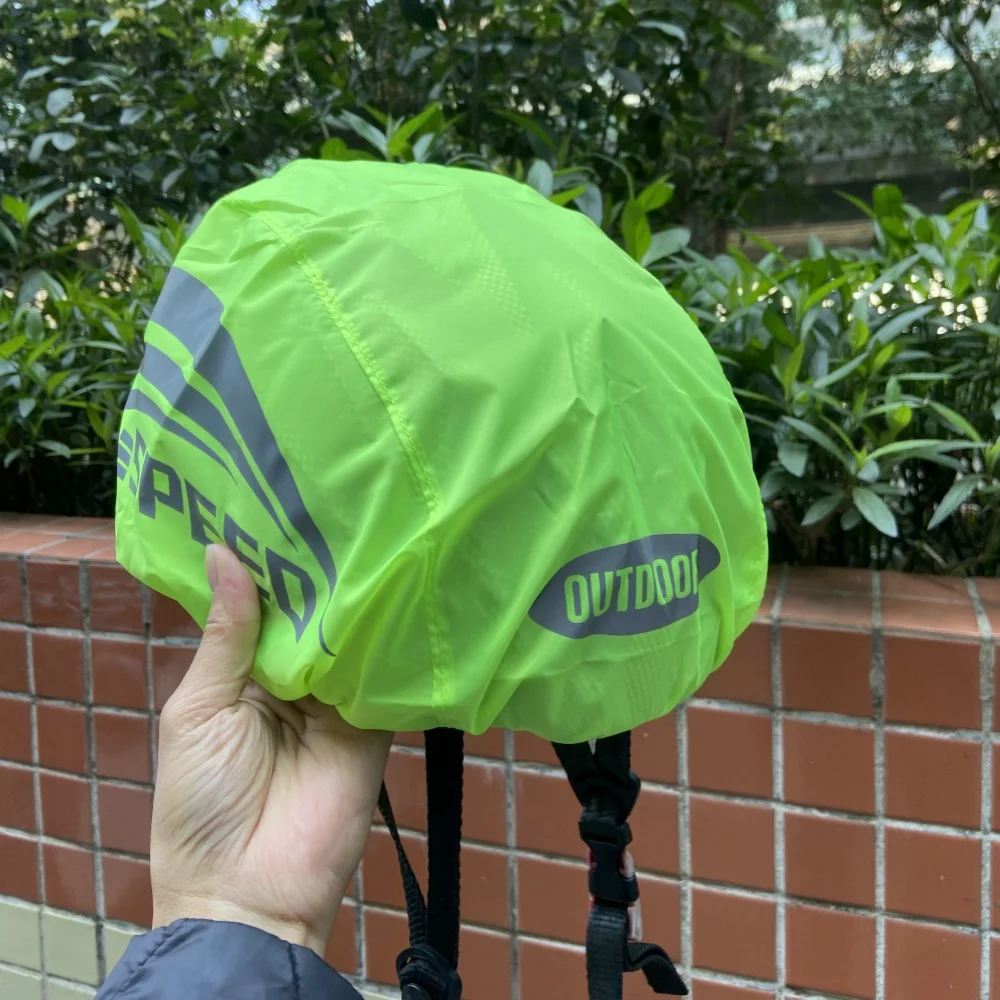 Bicycle Helmet Waterproof Rain Cover With Reflective Strip Cycling Cap ...