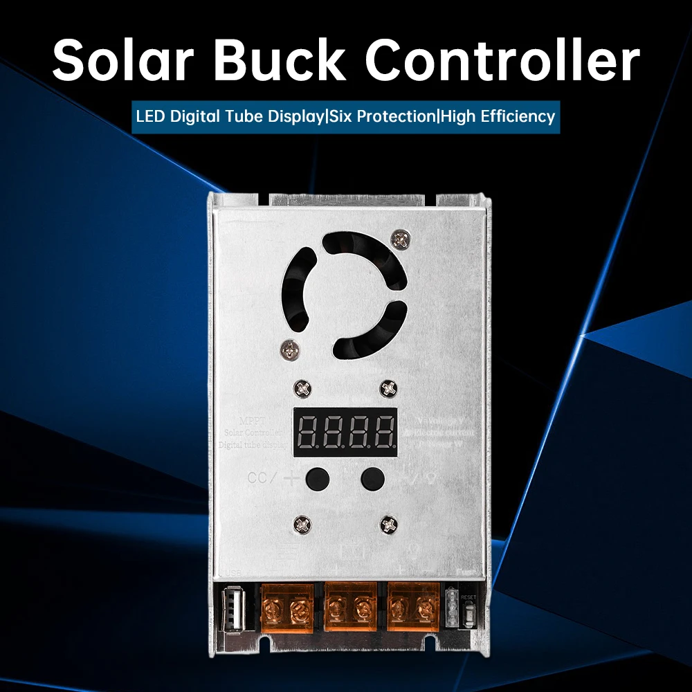Mppt-500W-20a-Zonnecontroller-DC18-80V-Input-Buck-Opladen-Solar-Buck ...