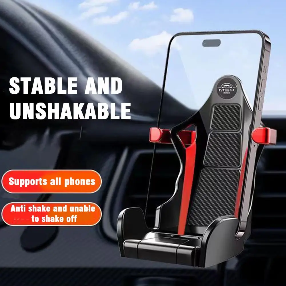 Racing-seat-design-Car-Phone-Holder-Mount-Stand-Suction-Cup-Smartphone ...
