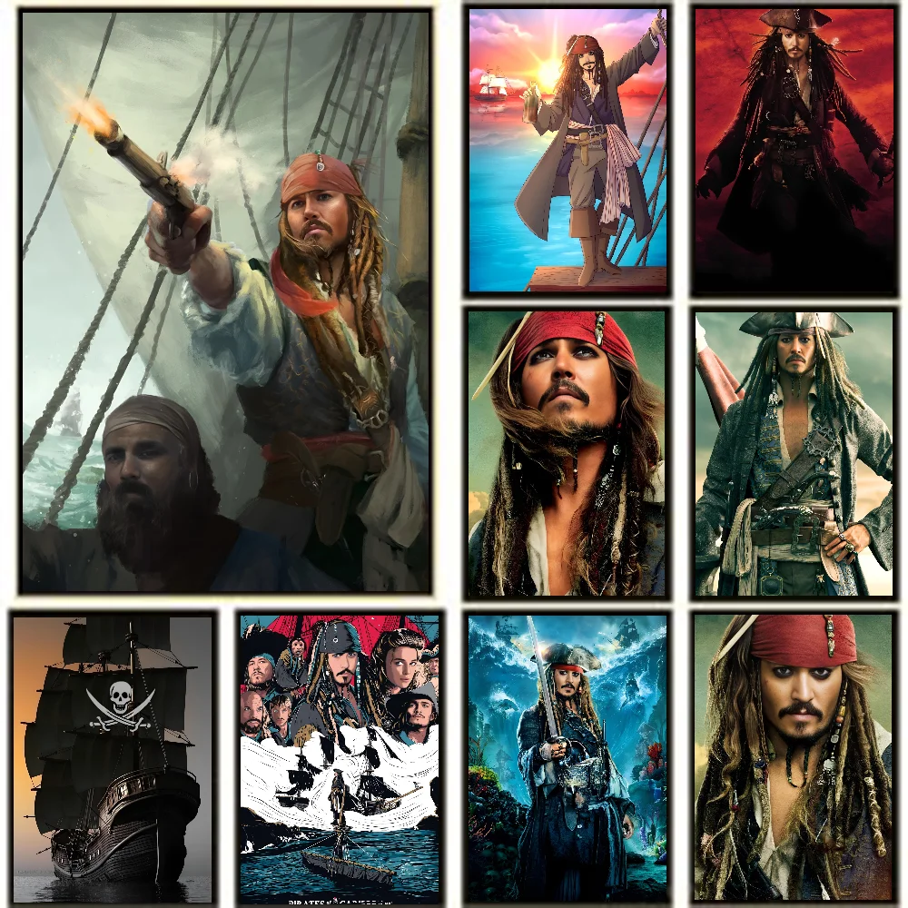 1PC-Pirates-Of-The-Caribbean-Poster-Poster-Stickers-Art-Wall-Murals ...
