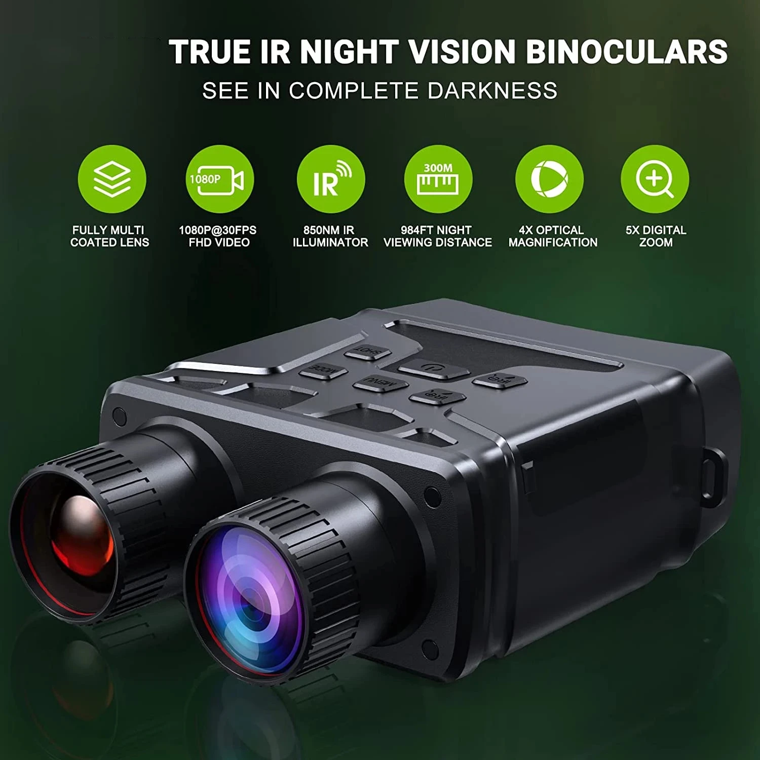 Military Binoculars Night Vision View