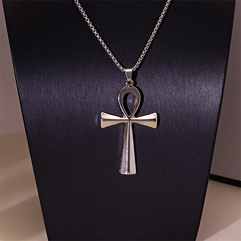 Cruz Y2K PNG: Why This Egyptian Ankh Crucifix Pendant Became My Daily ...