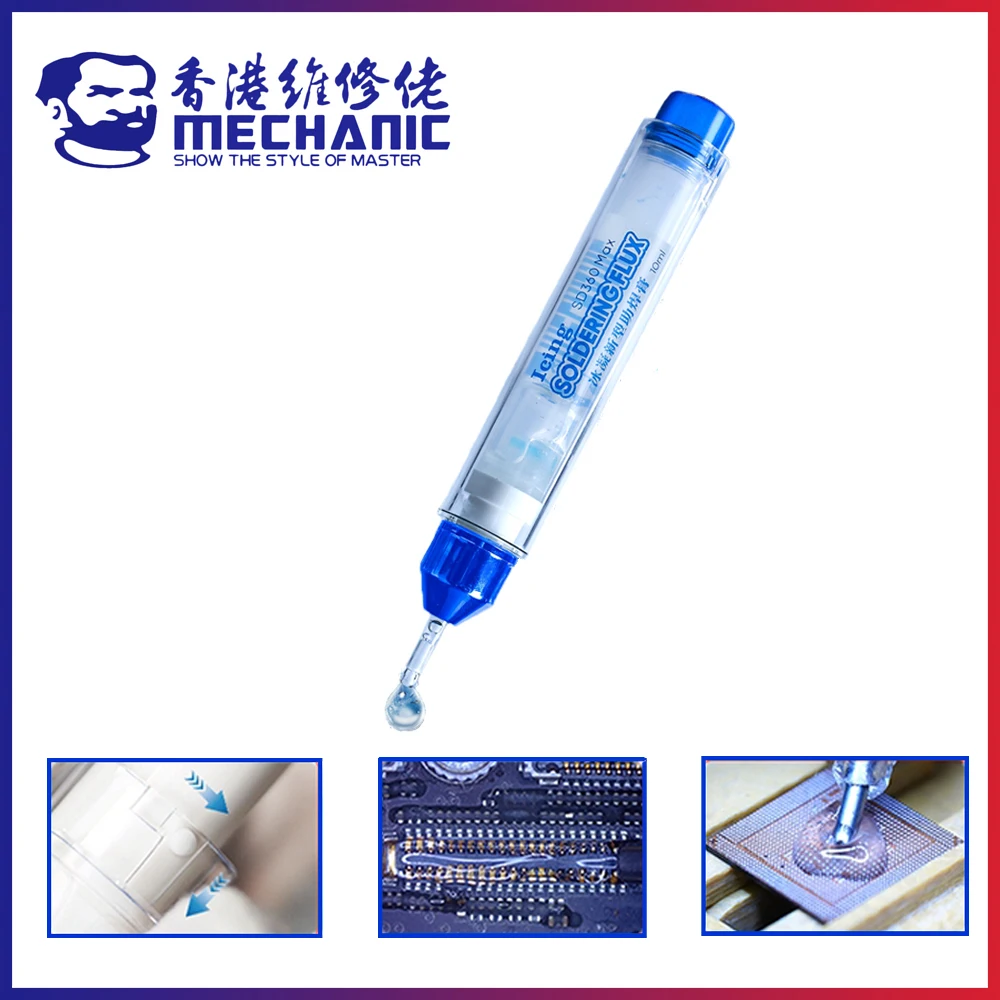 Mechanic-SD360-10CC-Solder-Paste-Flux-Transparent-No-clean-Welding-Flux-For-Cell-Mobile-Phone ...
