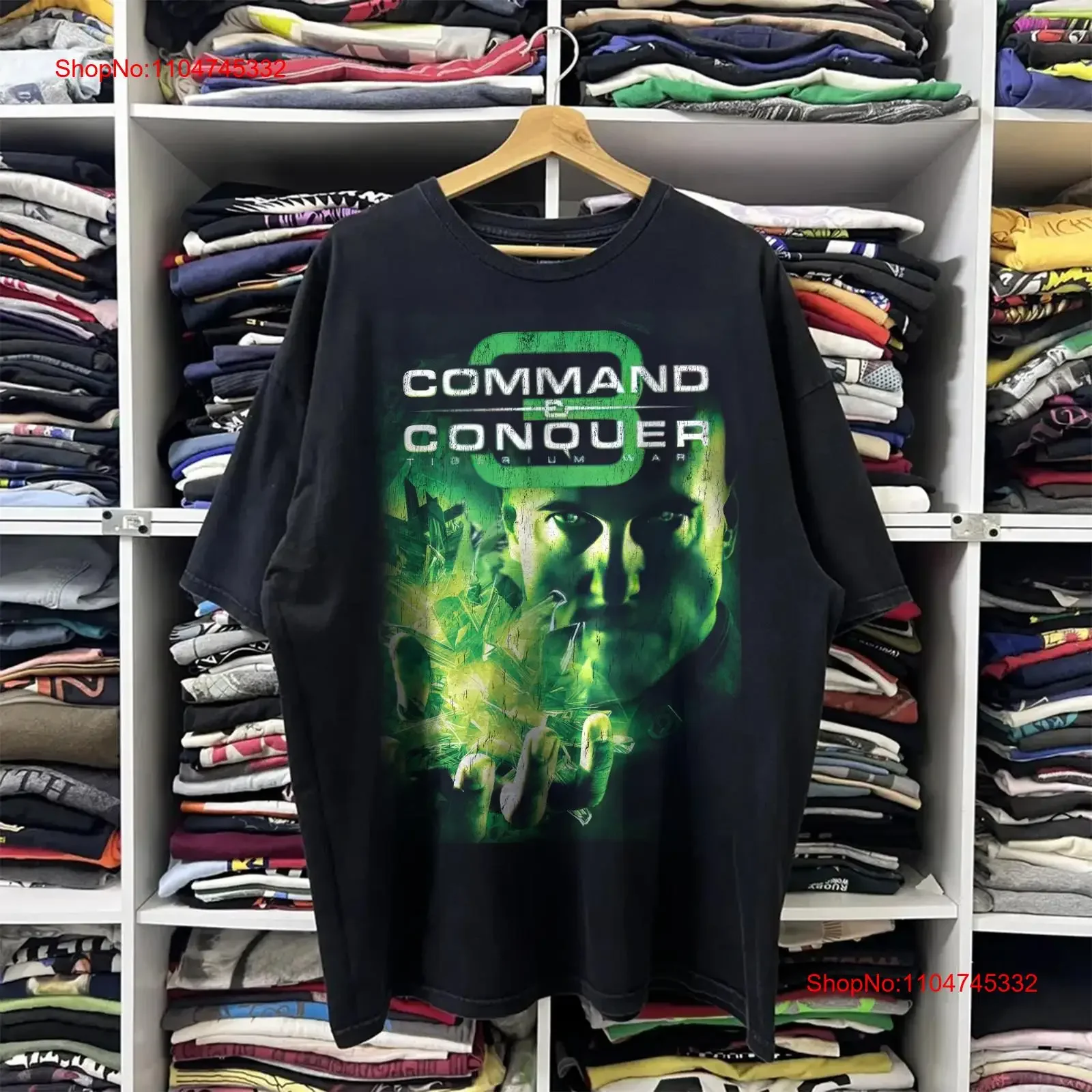 Command and Conquer Retro Gaming Gamer Vintage T Shirt vintage Washed ...