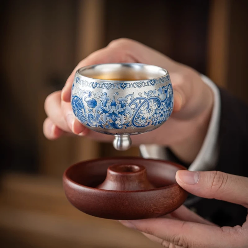 Dunhuang Porcelain Tea Cup Simplicity High-grade Teaware Vintage Master ...