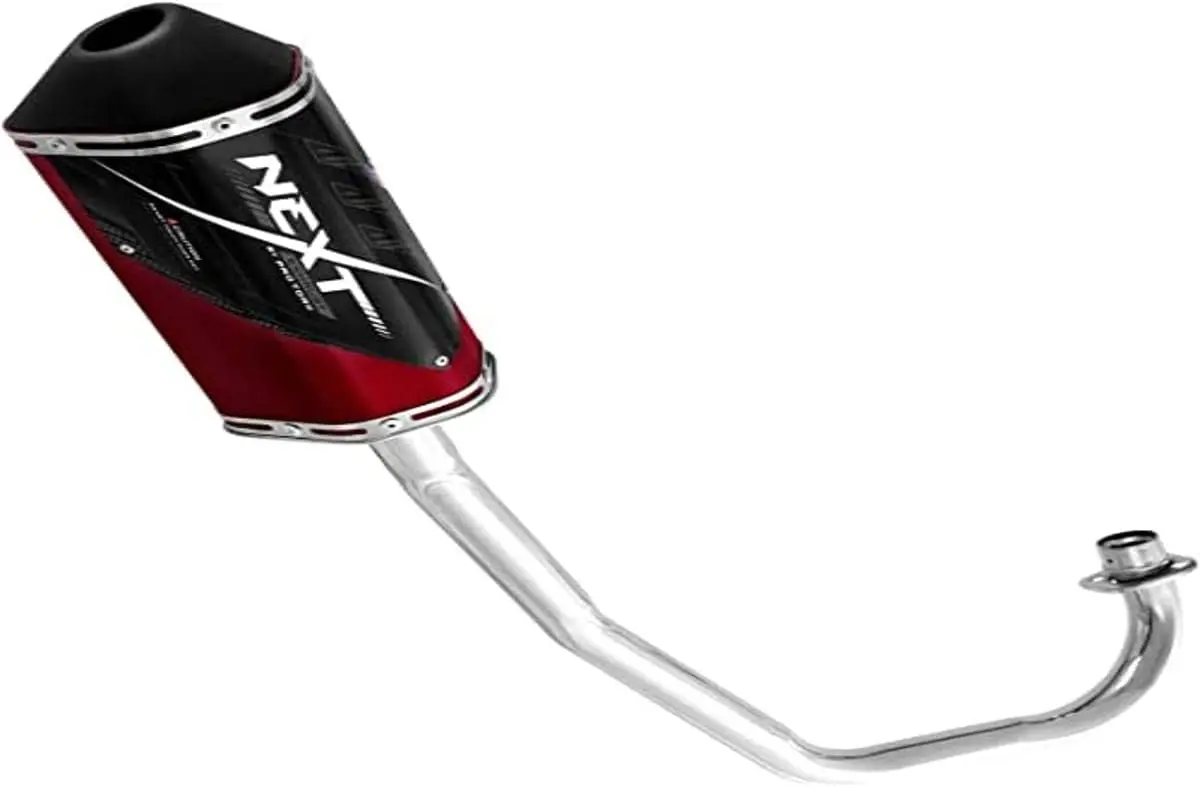 Motocicleta-Exhaust-Strada-CBx-Next-Red-Candy-Acess-rio ...