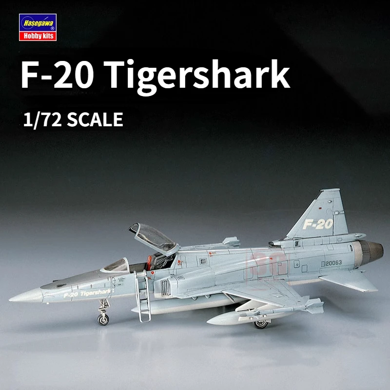 Hasegawa-F-20 Tigershark US Fighter Model Kits para meninos, modelo de ...