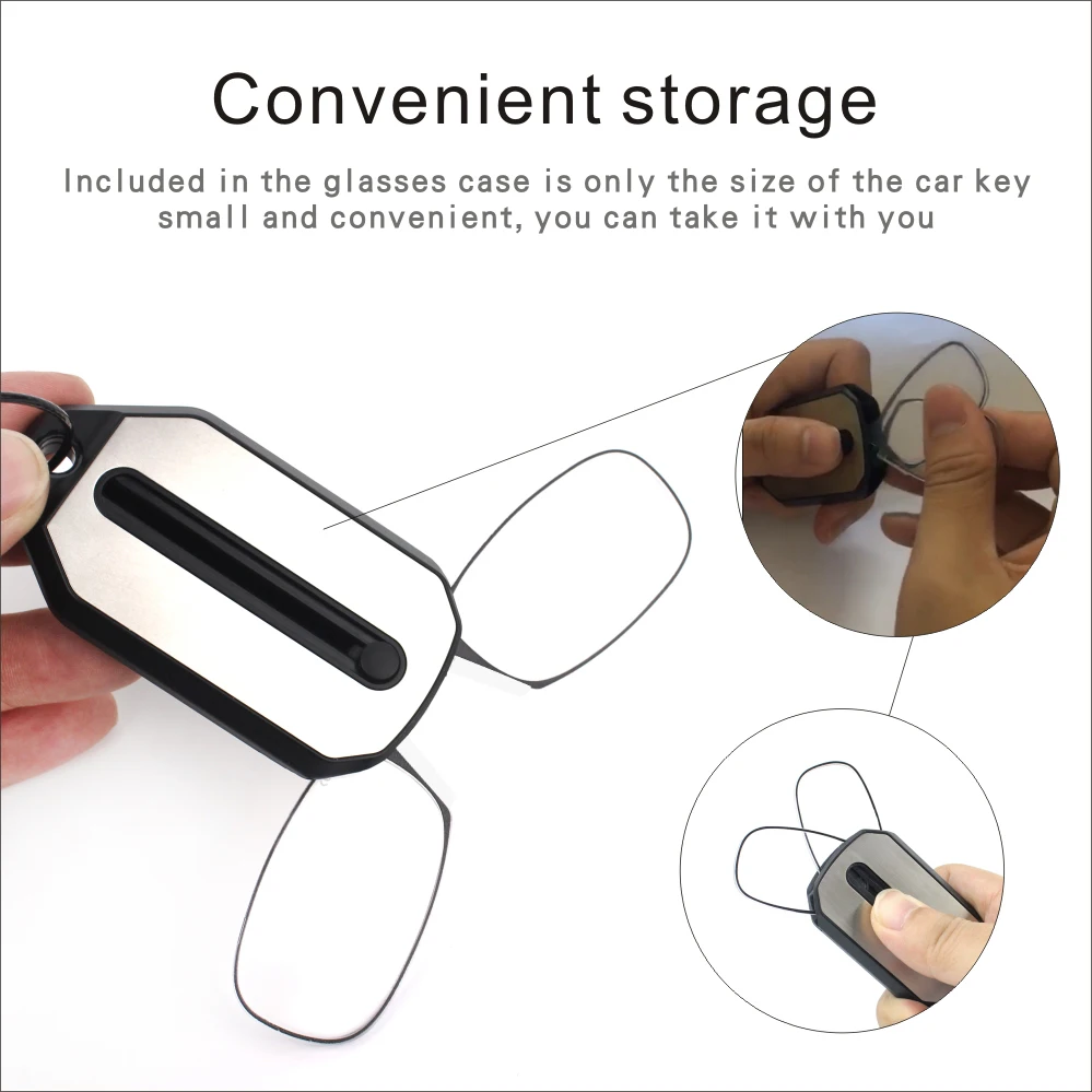 Key-Chain-Legless-Clip-Nose-Reading-Glasses-Women-Men-Ultra-light ...