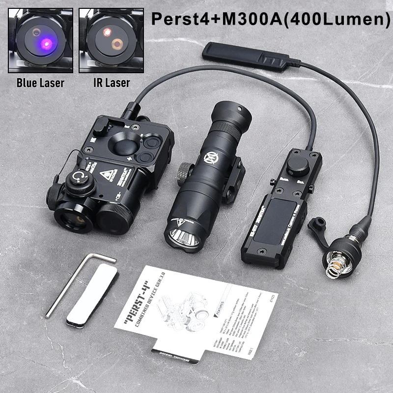 WADSN Tactical Perst-4 Red Green Dot IR Laser Strobe P4Sight WDM300A ...
